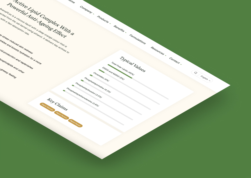 Oat Cosmetics - Freestyle Web Design